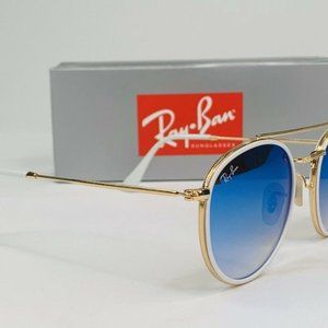 Ray-Ban | Accessories | Rayban Round Double Bridge Rb3647 Sunglasses ...